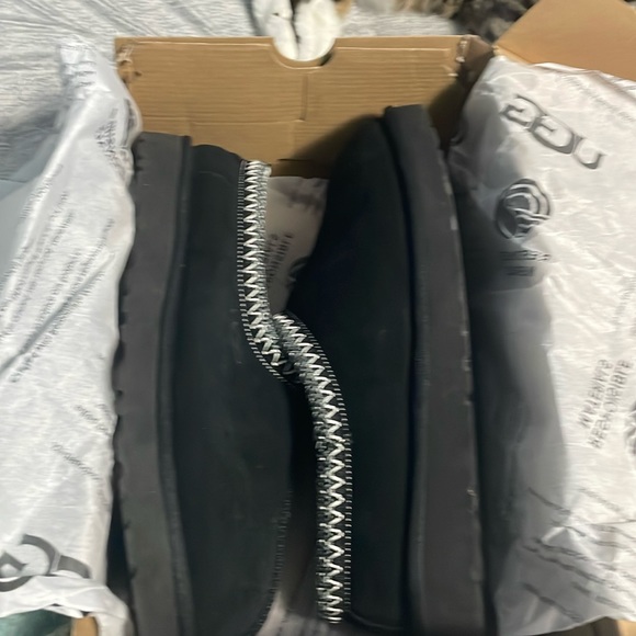 UGG | Shoes | Brand New Black Tasman Uggs 0 Suede Box Included | Poshmark